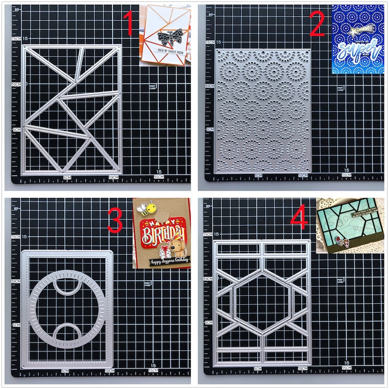 29 Design Backgrounds Frame Metal Cutting Dies 2022 NEW Die - Etsy
