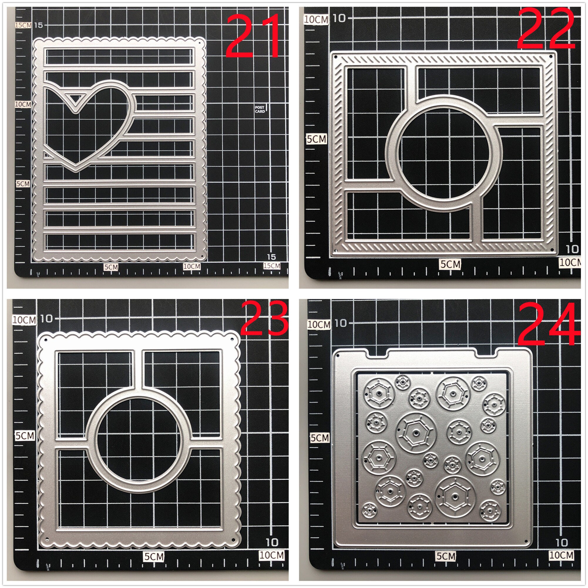 24 Design 2022 NEW Background Metal Cutting Dies DIY - Etsy