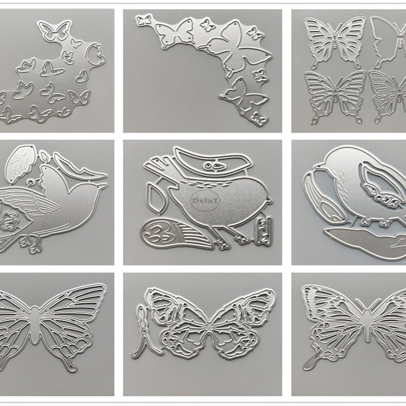 Butterfly Metal Cutting Dies - Etsy