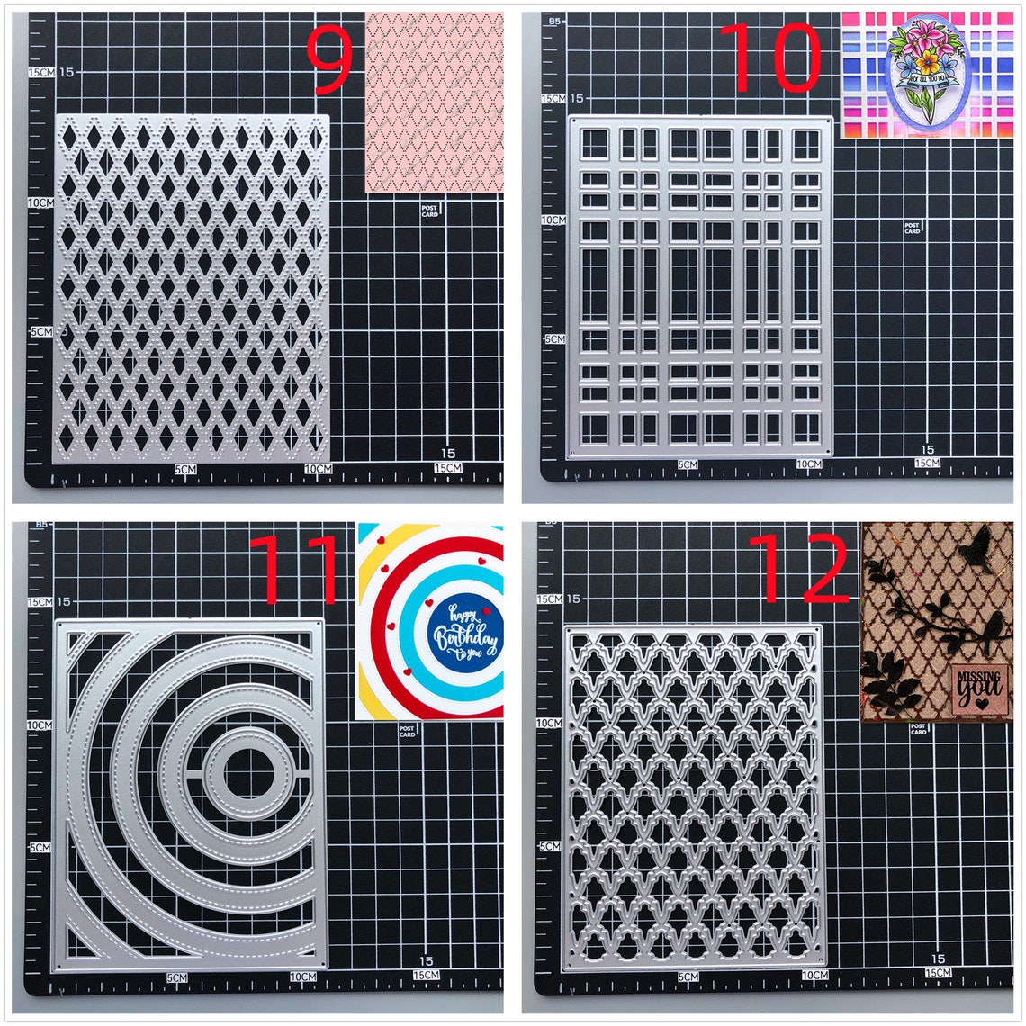 29 Design Background Metal Cutting Dies • 2022 NEW Die Cuts for Cards ...