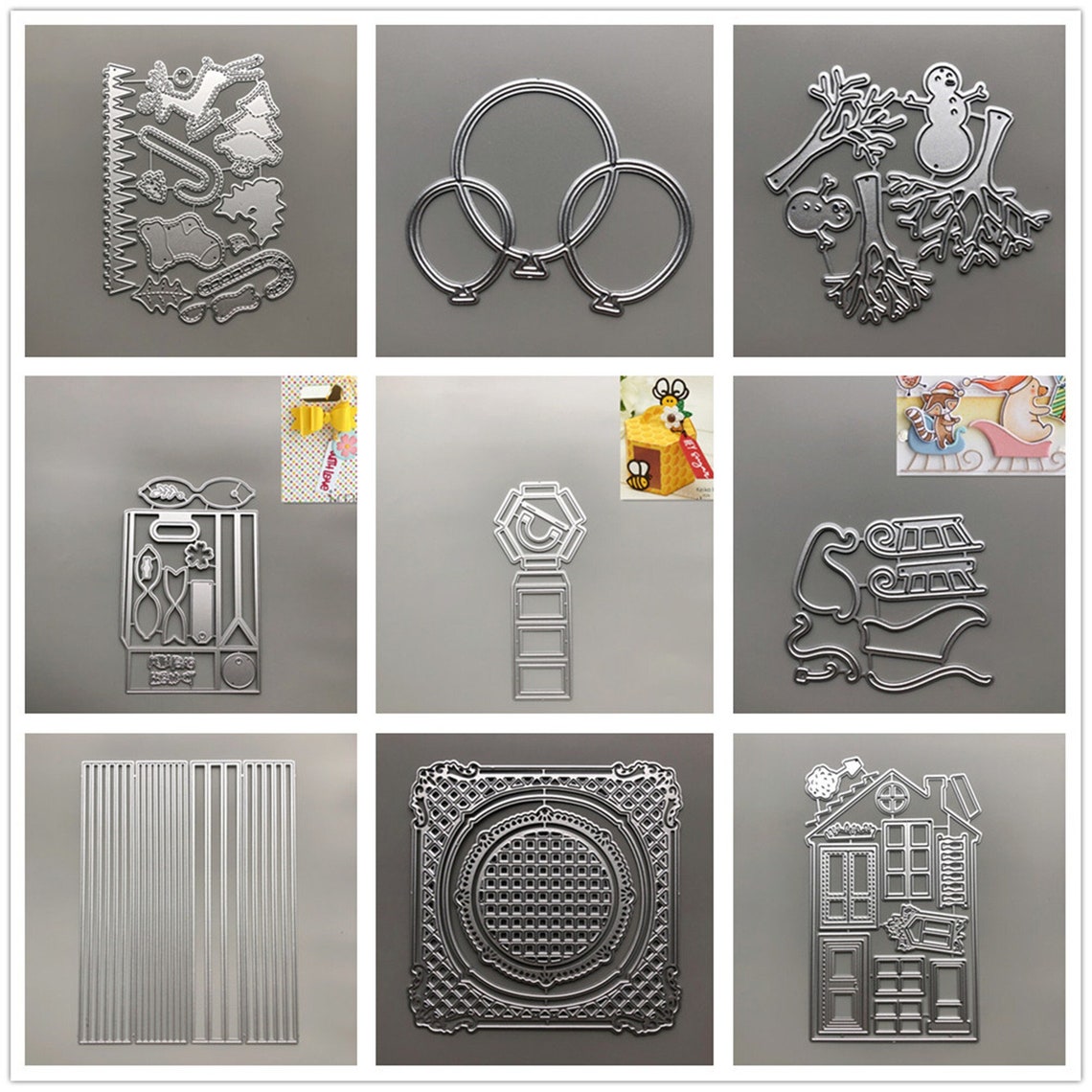 25 Design 2022 NEW Christmas Box Metal Cutting Dies DIY - Etsy