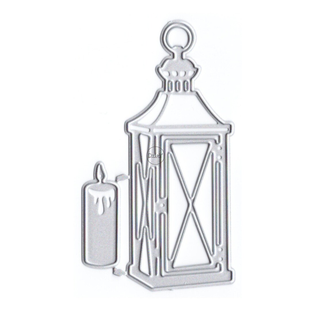 Dzixy Candle Lampshade Metal Cutting Dies for Card Making Paper ...