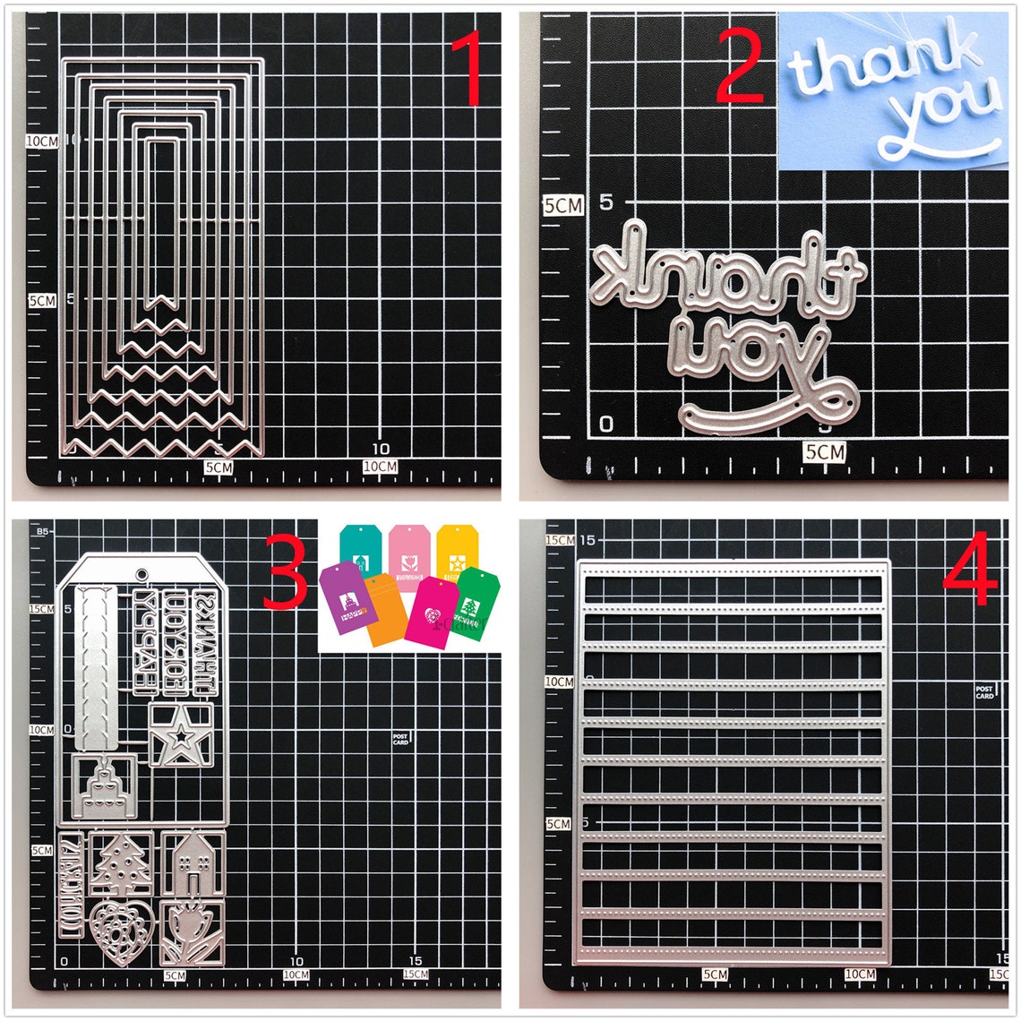 25 Design Backgrounds Metal Cutting Dies 2022 NEW Die Cuts - Etsy