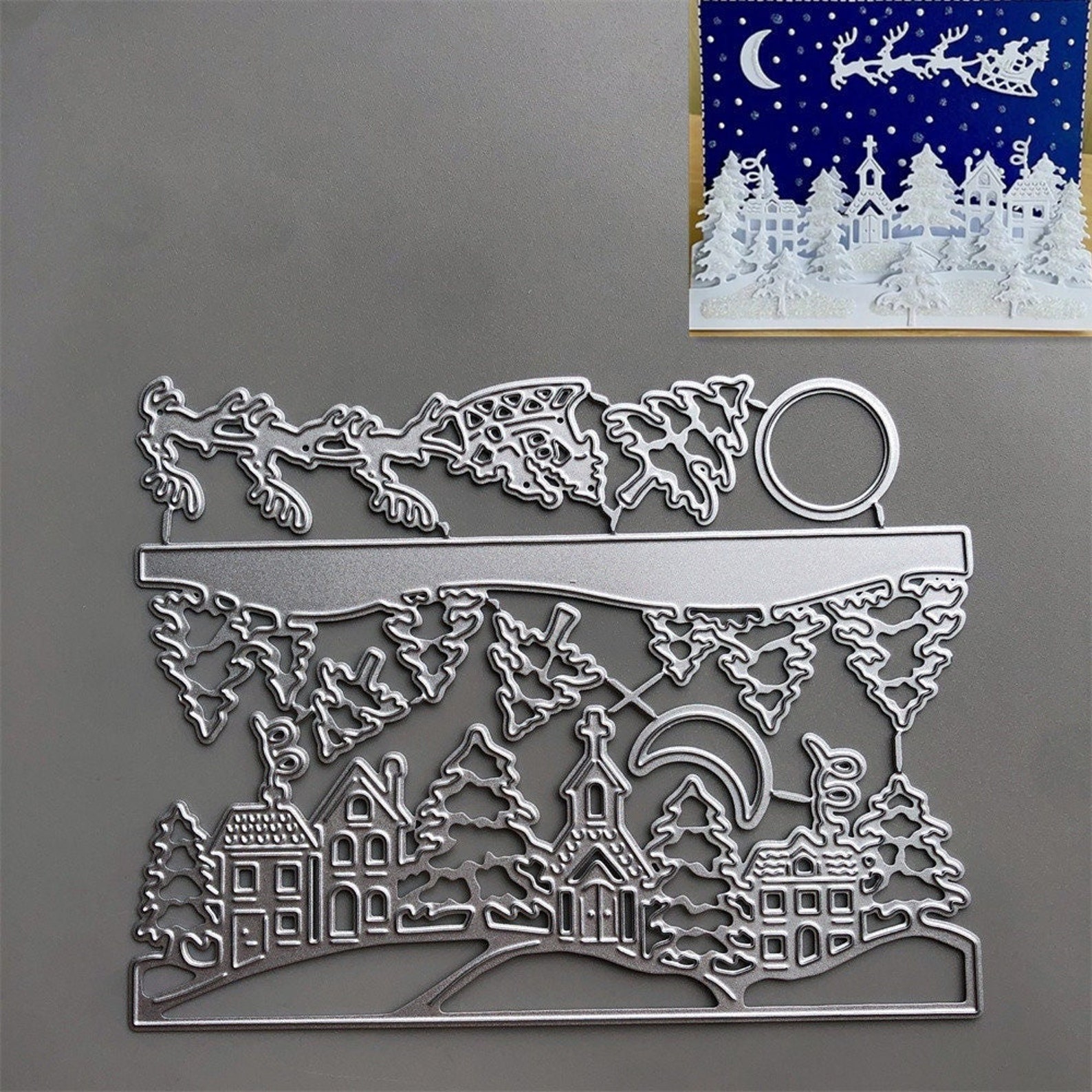 Christmas Tree Deer Metal Cutting Dies • 2022 NEW Die Cuts for Cards ...