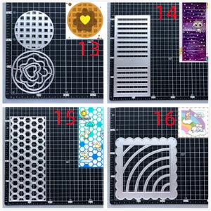 29 Design Background Metal Cutting Dies • 2022 NEW Die Cuts for Cards ...