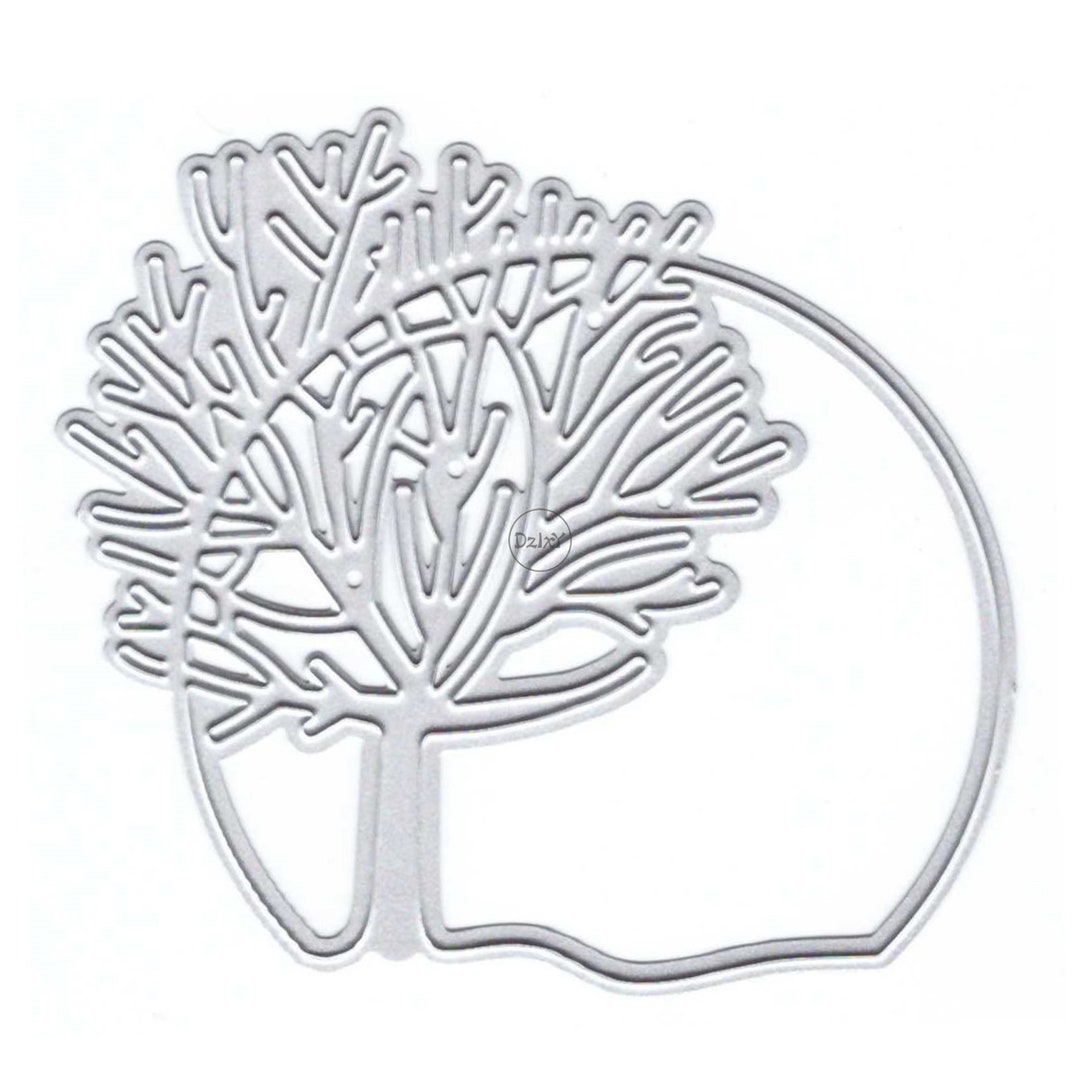 Dzixy Little Tree Border Metal Cutting Dies for Card Making Paper ...