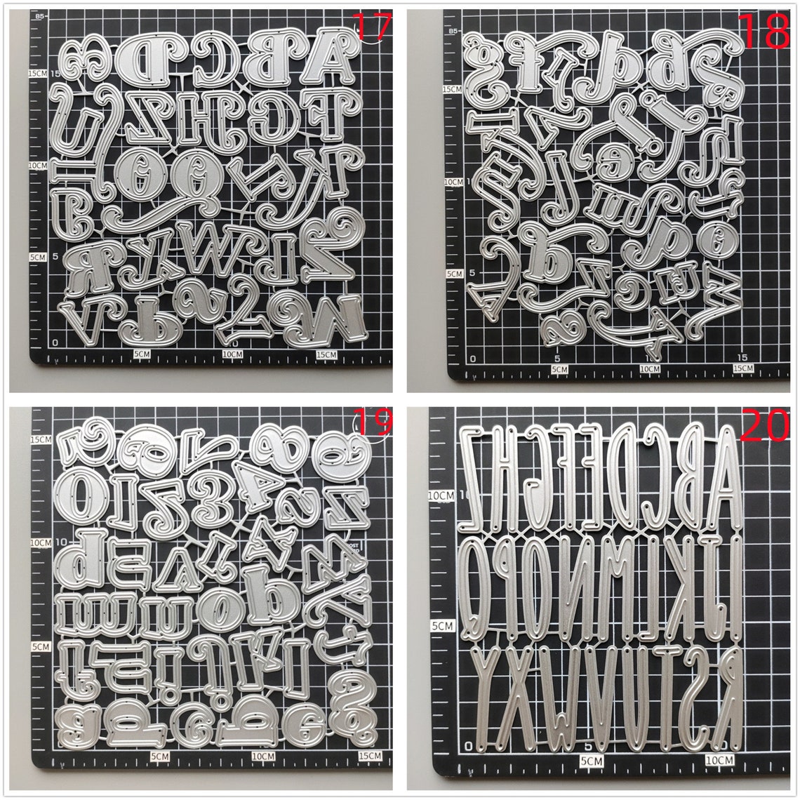 28 Design 26 English Alphabet Metal Cutting Dies • 2022 NEW Die Cuts ...