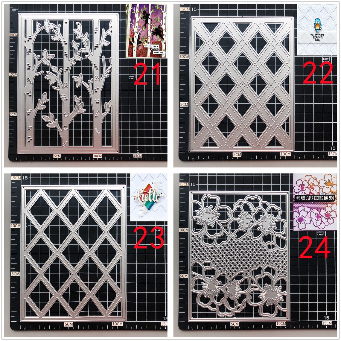 28 Design Backgrounds Frame Metal Cutting Dies 2022 NEW Die - Etsy