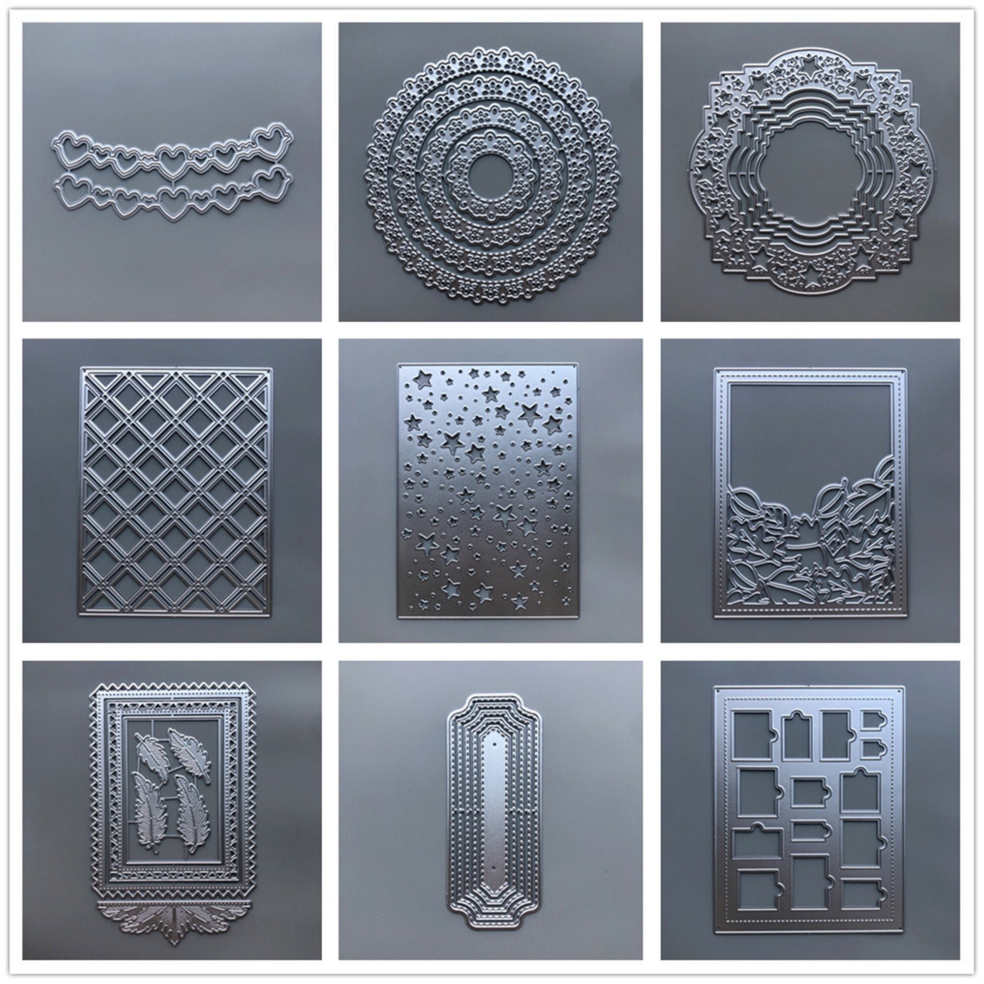 28 Design 2022 NEW Background Border Metal Cutting Dies DIY ...