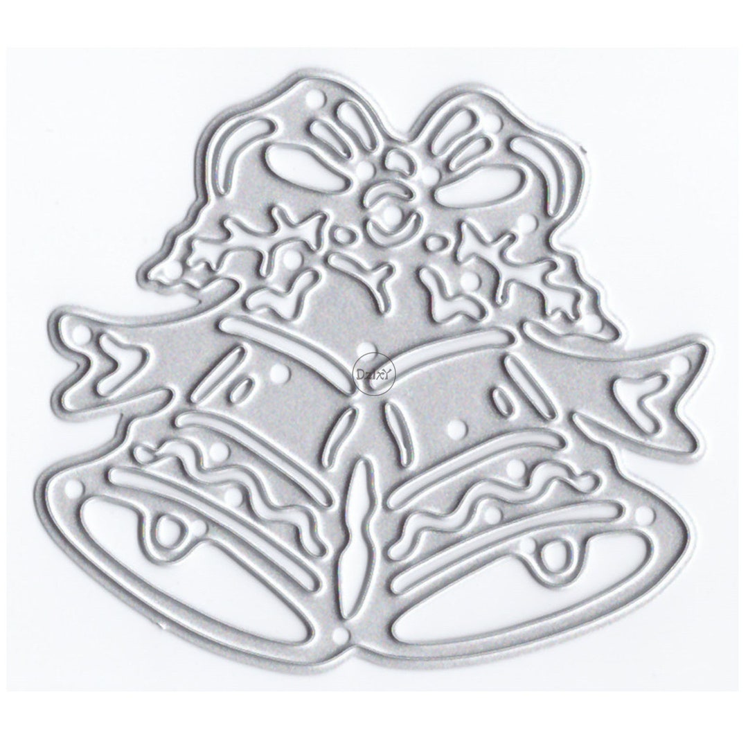 Dzixy Christmas Bells Metal Cutting Dies for Card Making Paper ...