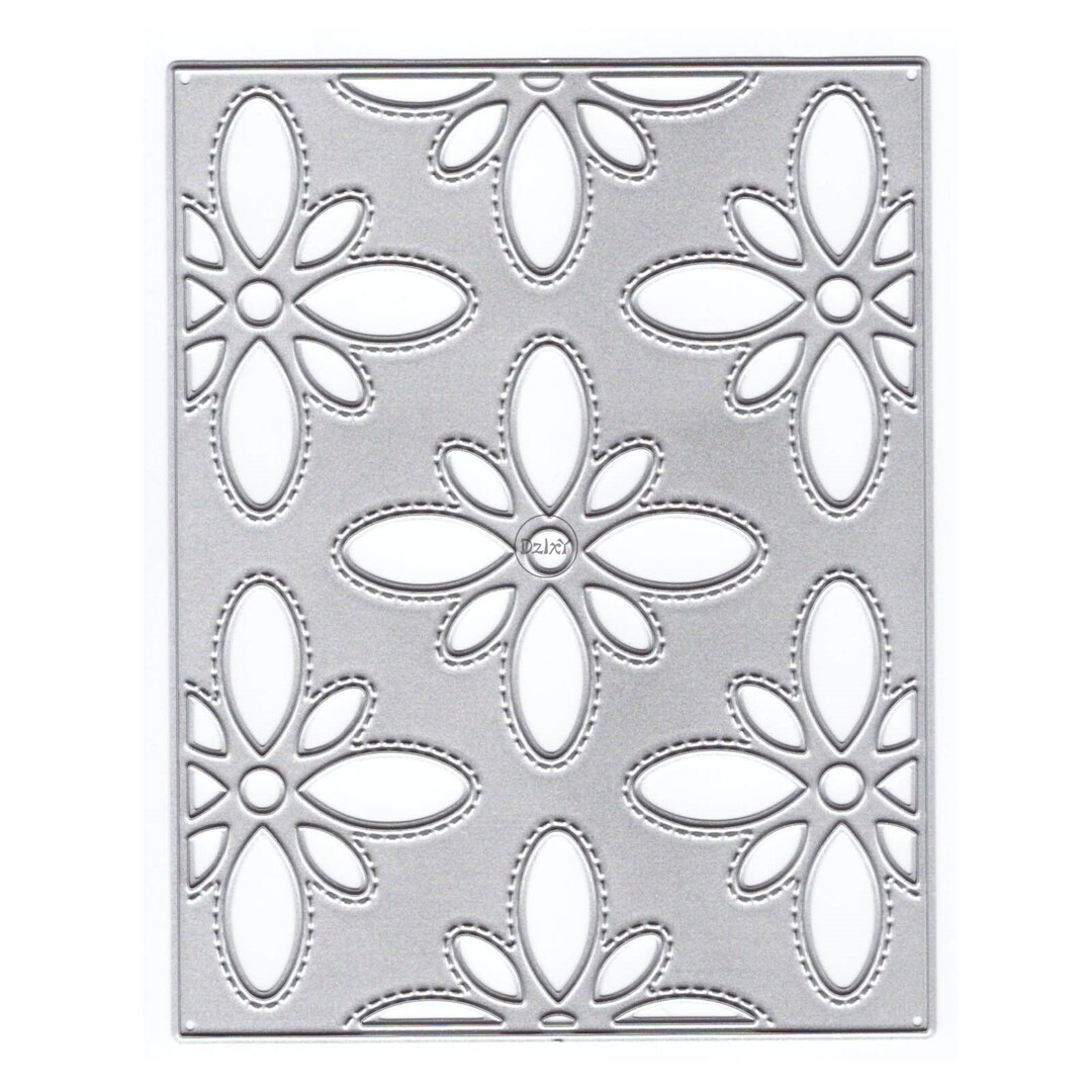 Dzixy Flower Frame Metal Cutting Dies for Card Making Paper Embossing ...
