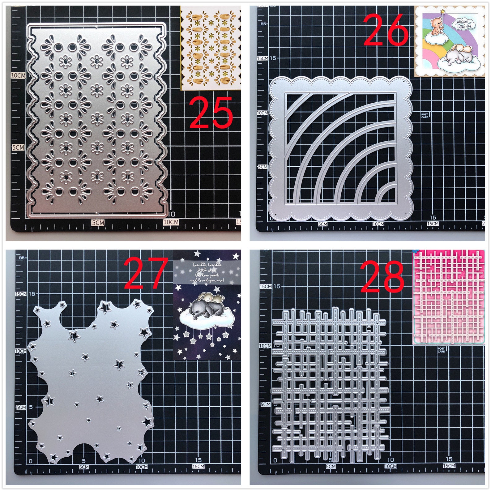 28 Design Background Metal Cutting Dies 2022 NEW Die Cuts - Etsy