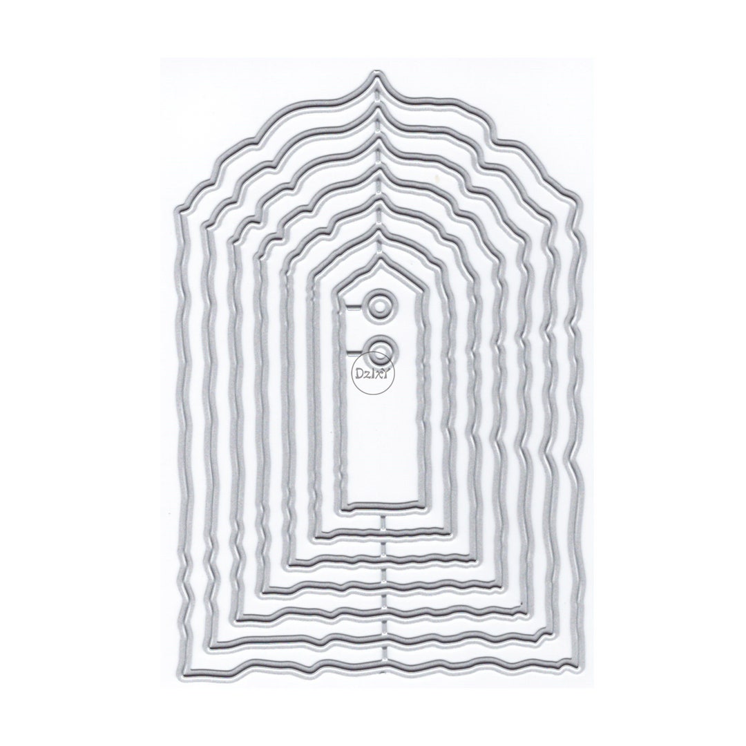 Dzixy Irregular Graphics Metal Cutting Dies for Card Making Paper ...