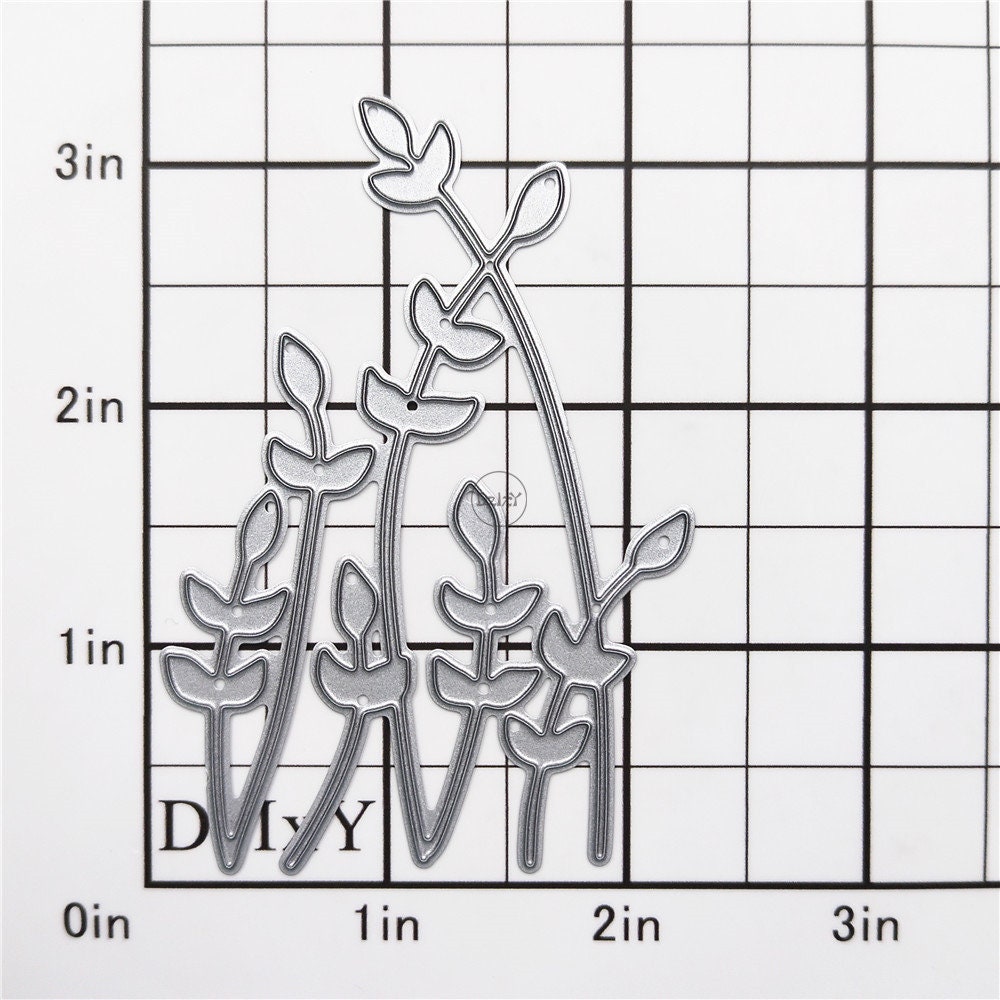 Dzixy Irregular Leaves Metal Cutting Dies for Card Making Paper ...