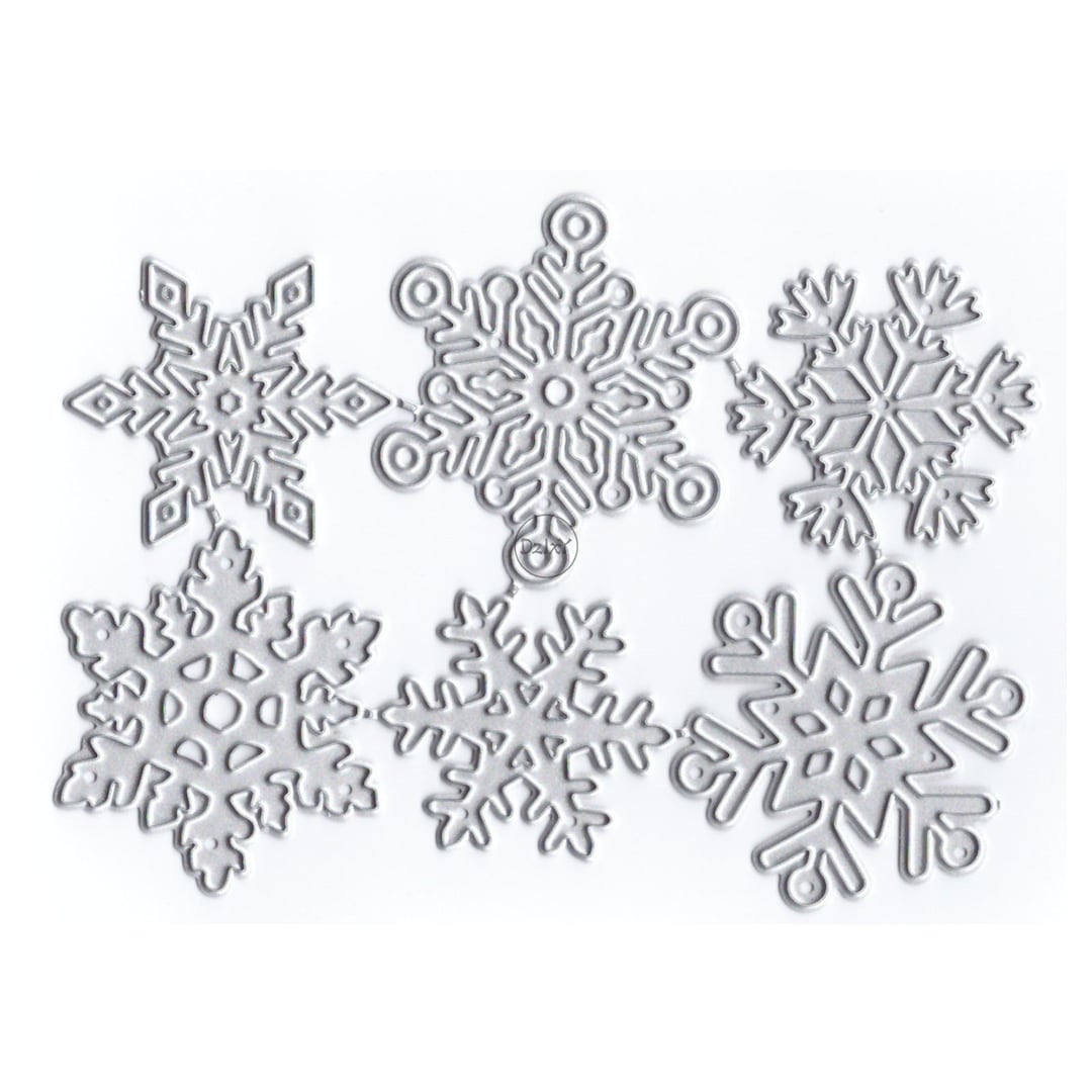 Dzixy Irregular Snowflake Metal Cutting Dies for Card Making Paper ...