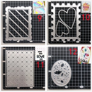28 Design Background Metal Cutting Dies • 2022 NEW Die Cuts for Cards ...