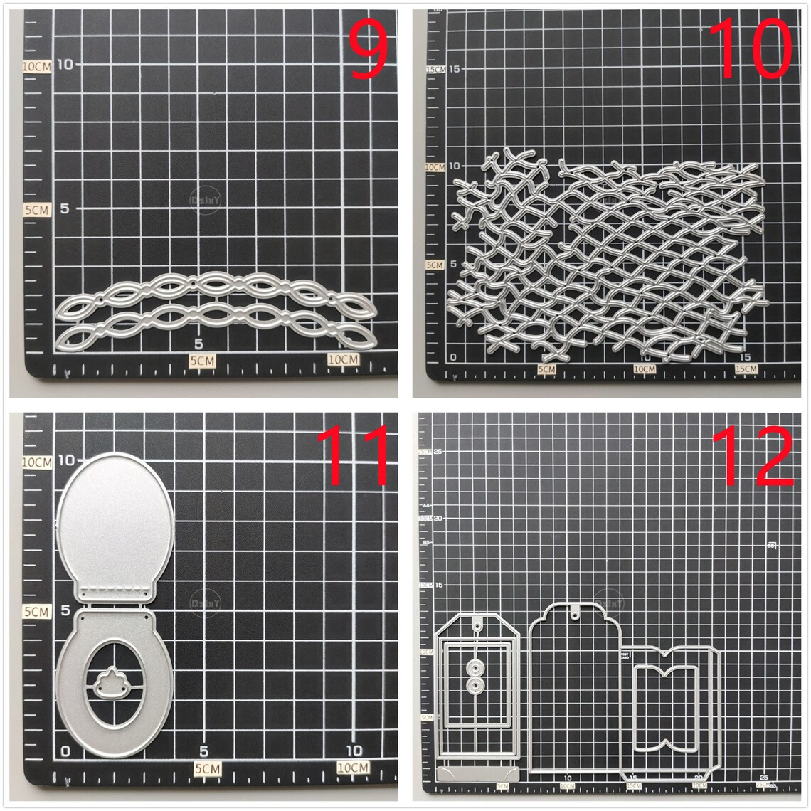 25 Design 2022 NEW Geometry Letter Metal Cutting Dies DIY Scrapbooking ...