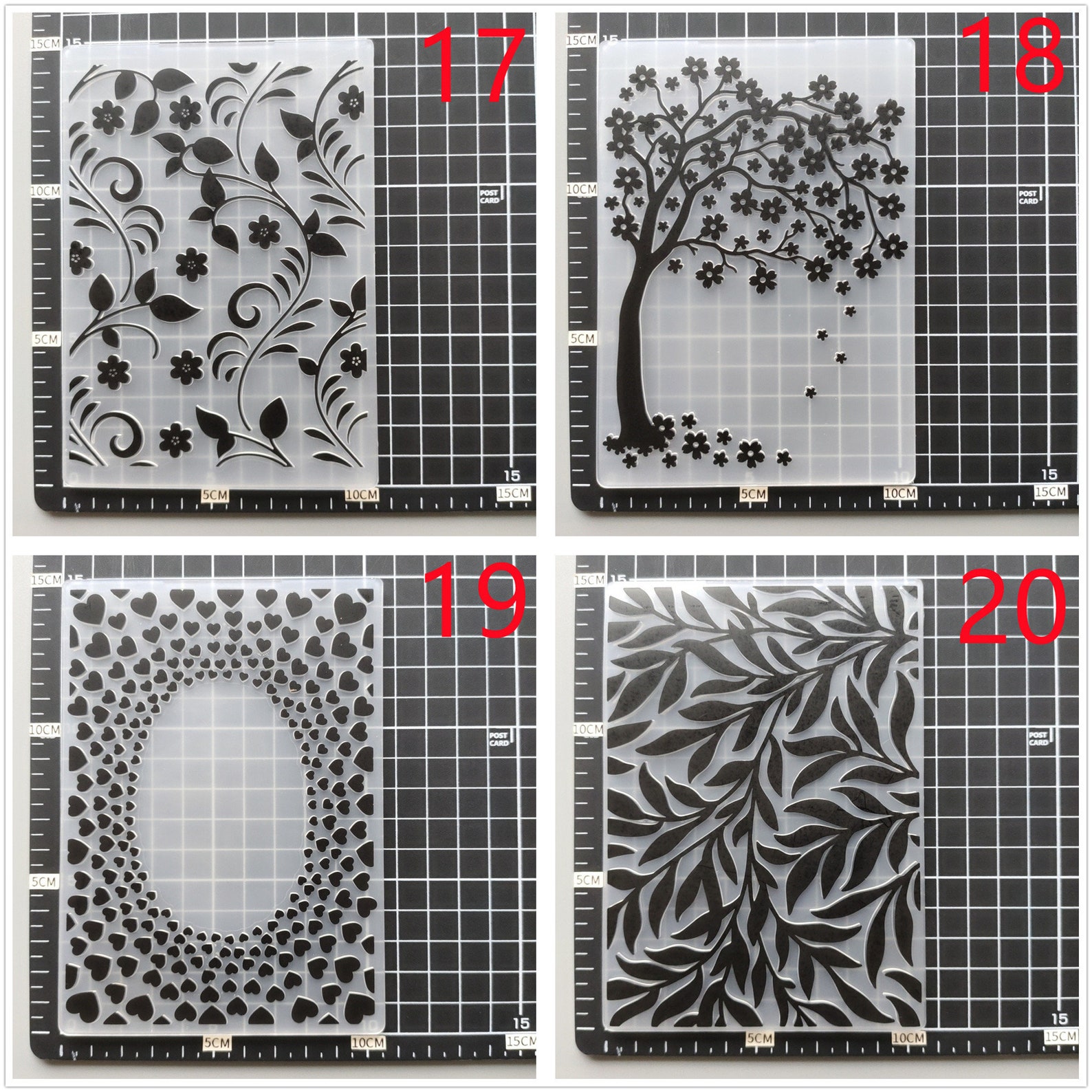 28 Design Tree Embossing Folders 2022 NEW Embosser for Cards - Etsy