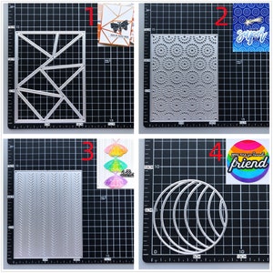 29 Design Background Metal Cutting Dies • 2022 NEW Die Cuts for Cards ...