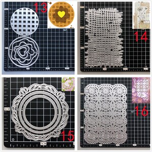 28 Design Background Metal Cutting Dies • 2022 NEW Die Cuts for Cards ...