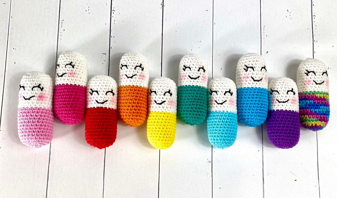Medium Chill Pill Stress Toy - Etsy