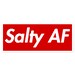 Salty AF Vinyl Sticker - Etsy