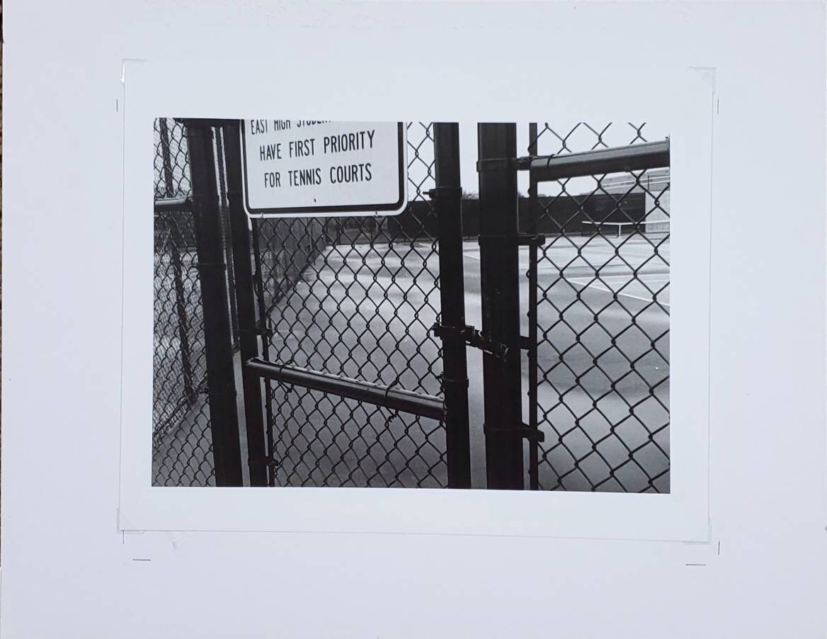Original Photograph Street Art Pop Art Tennis Sports Court Pamela ...