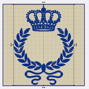 Frame Embroidery Designs - Crown Embroidery Design Machine Embroidery ...