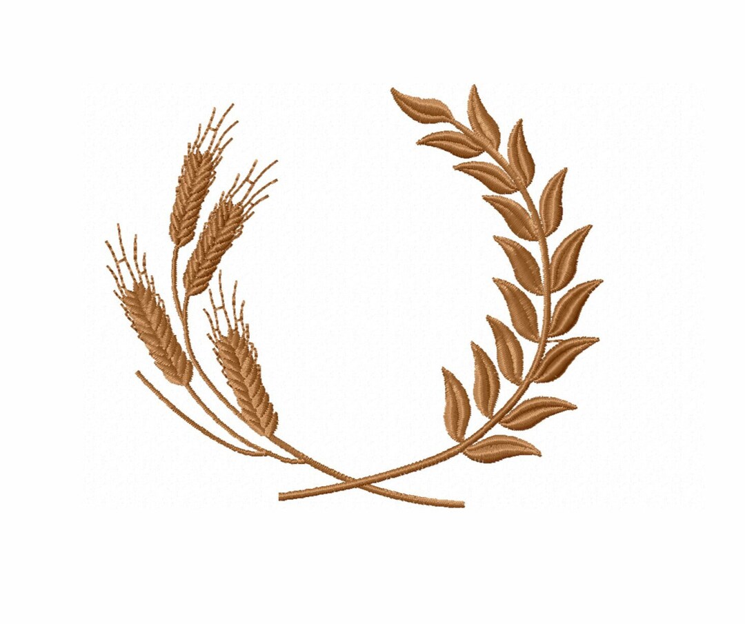Frame Embroidery Designs - Wheat Embroidery Design Machine Embroidery ...