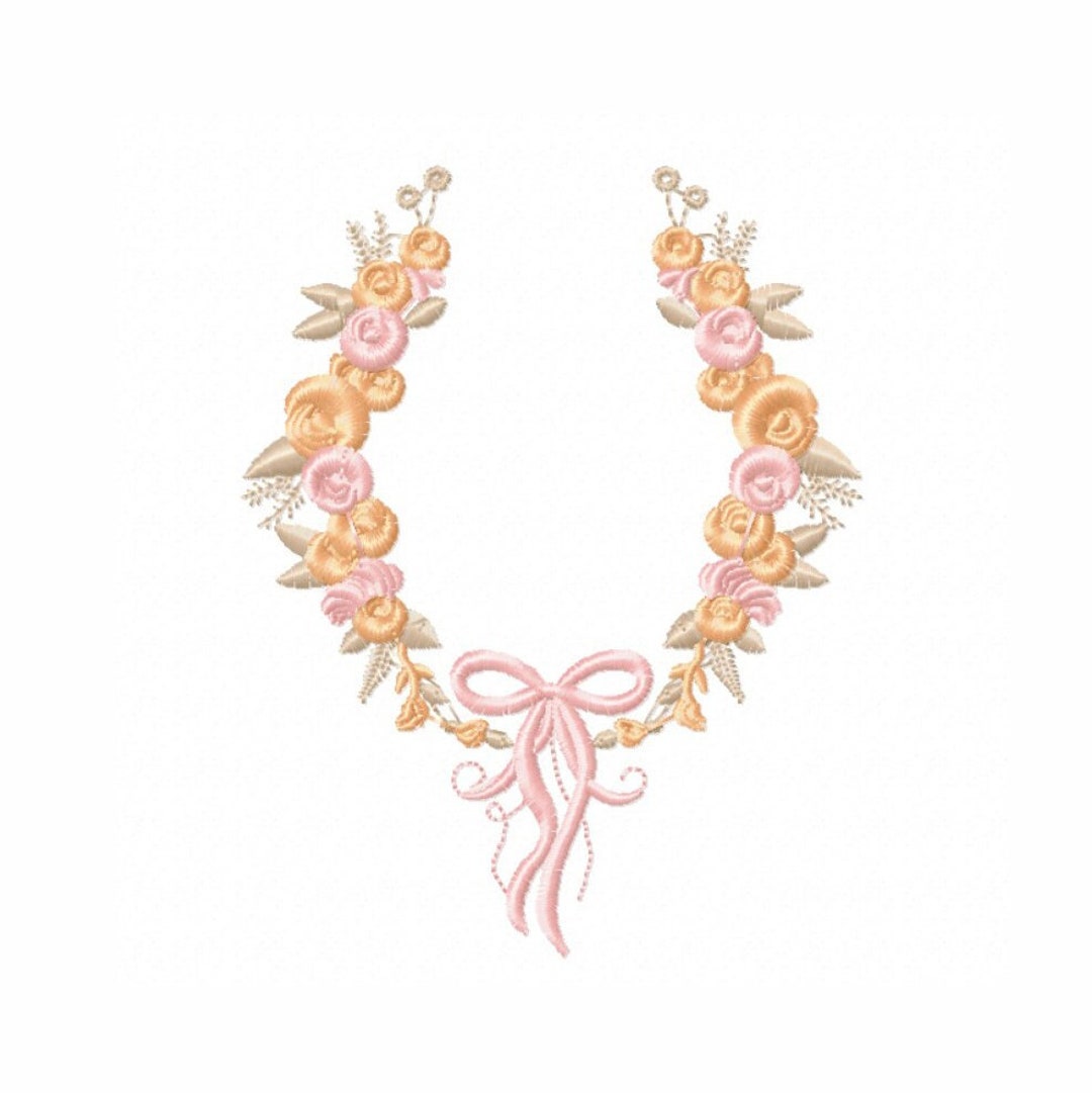 Flower Frame Embroidery Designs Flower Embroidery Design Machine ...