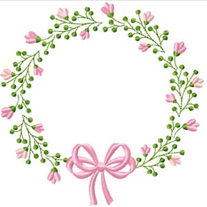 Flower Frame Embroidery Designs - Flower Embroidery Design Machine ...