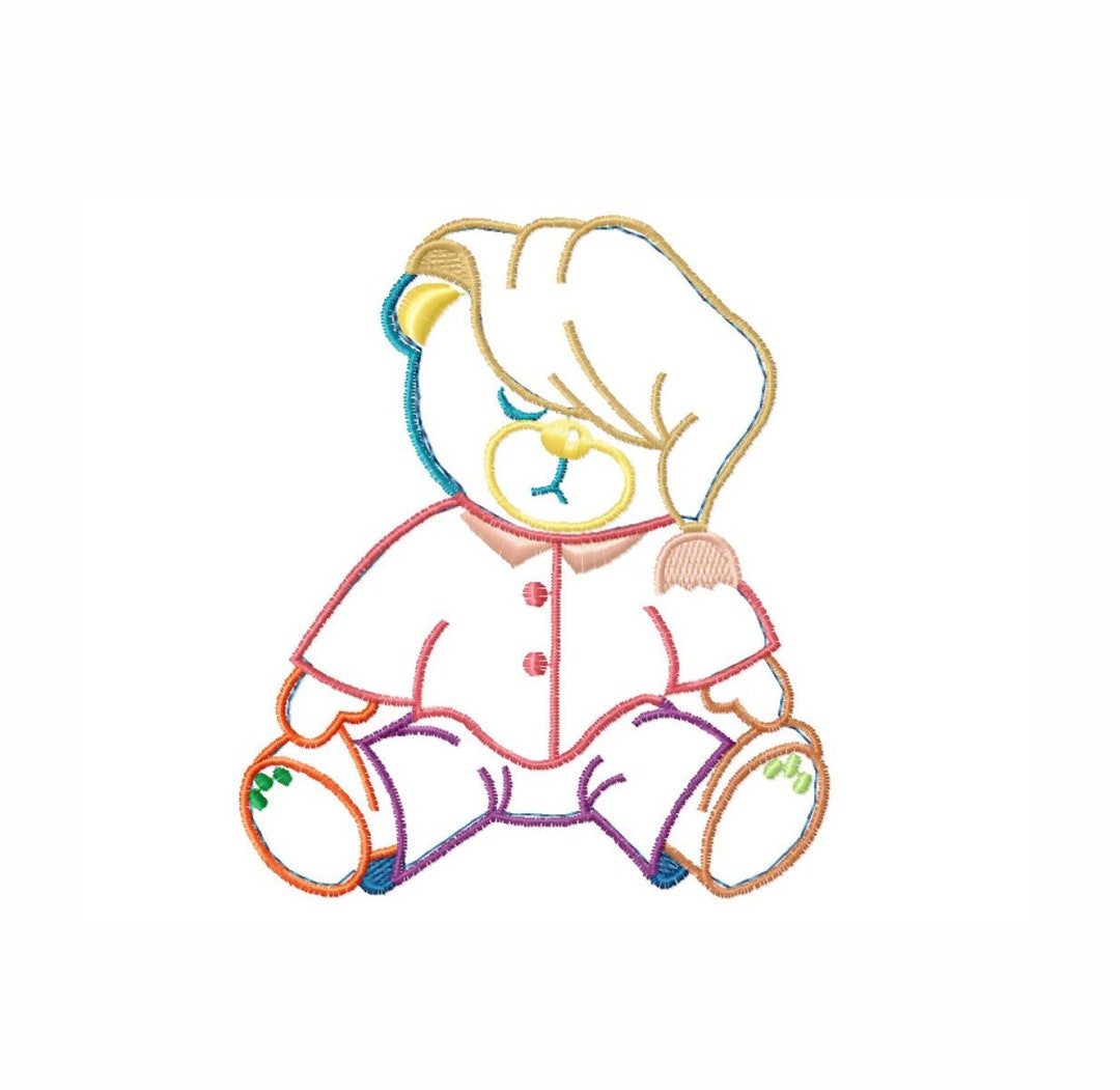 Bear Embroidery Designs - Bear Embroidery Design Machine Embroidery ...