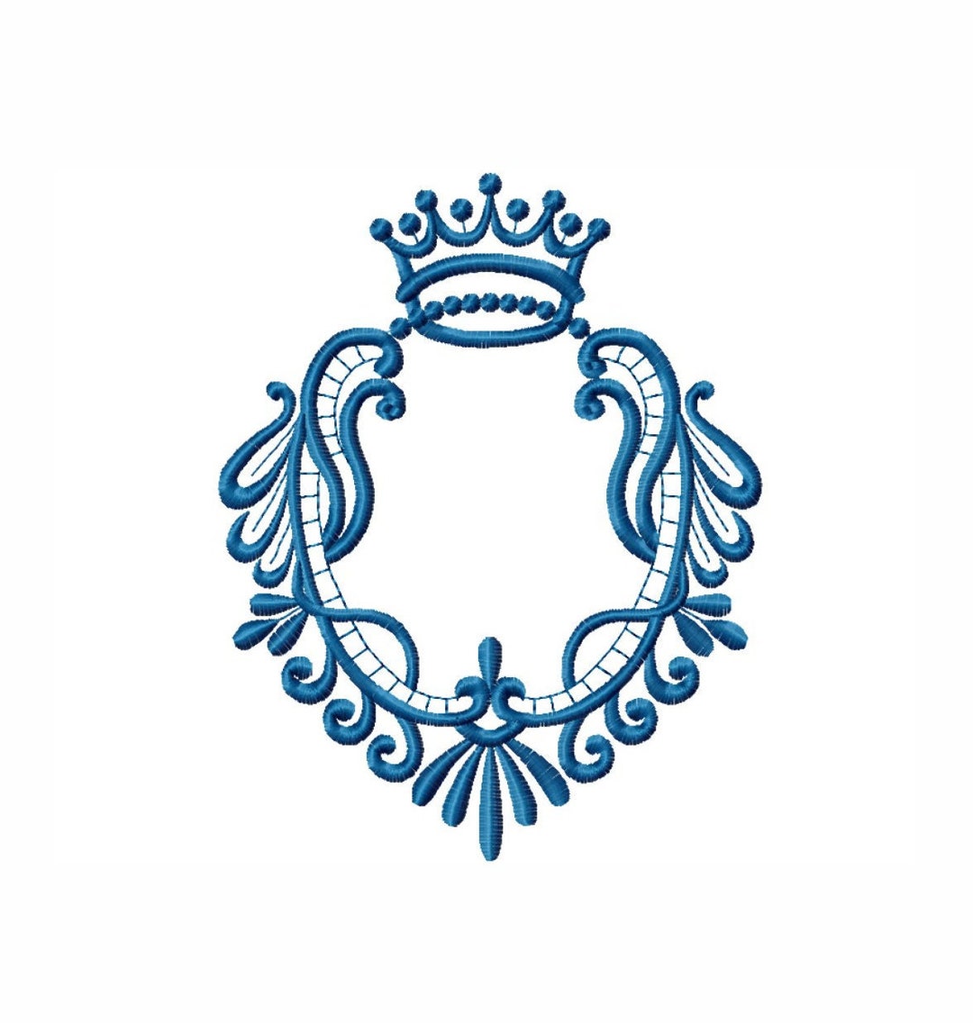 Crown Frame Embroidery Designs Crown Embroidery Design Machine ...