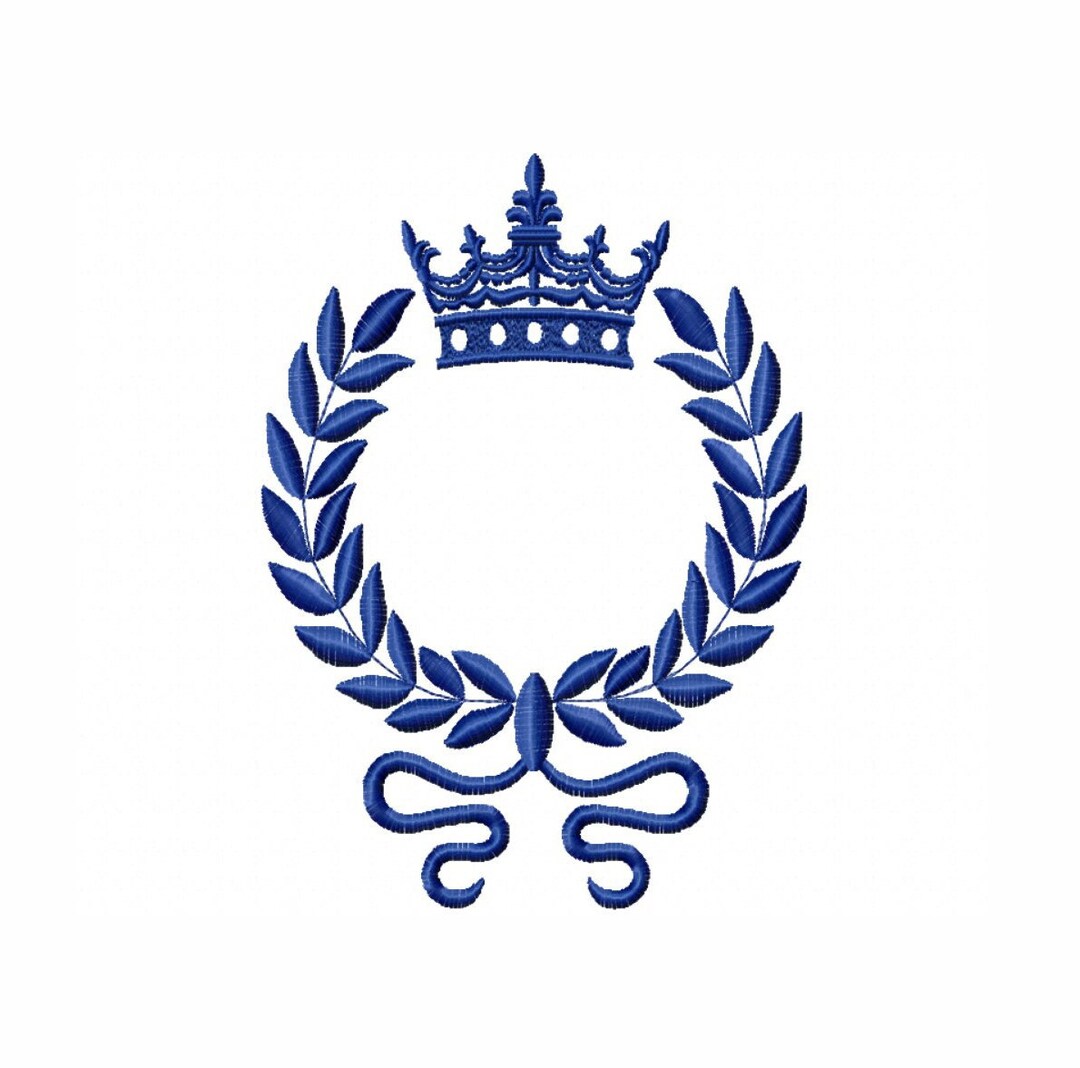 Frame Embroidery Designs - Crown Embroidery Design Machine Embroidery ...