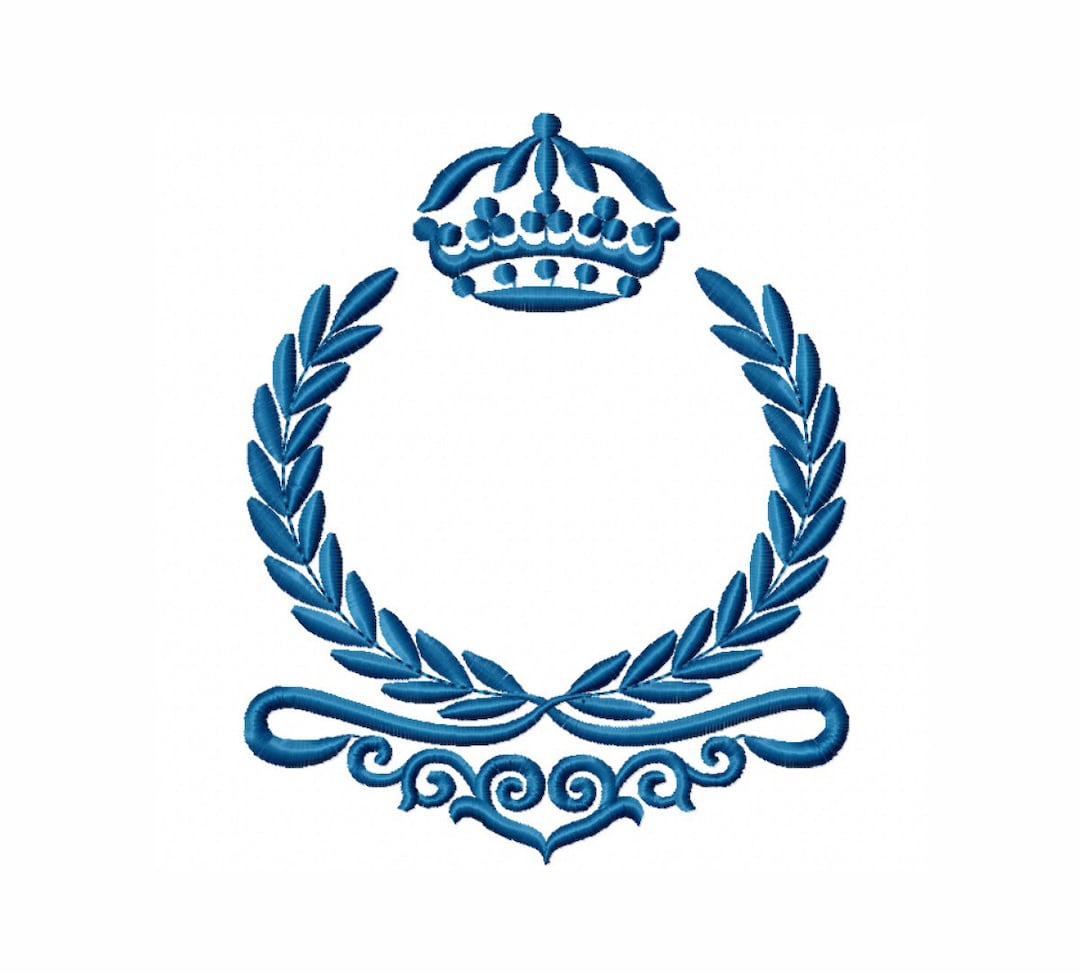 Frame Embroidery Designs - Crown Embroidery Design Machine Embroidery ...