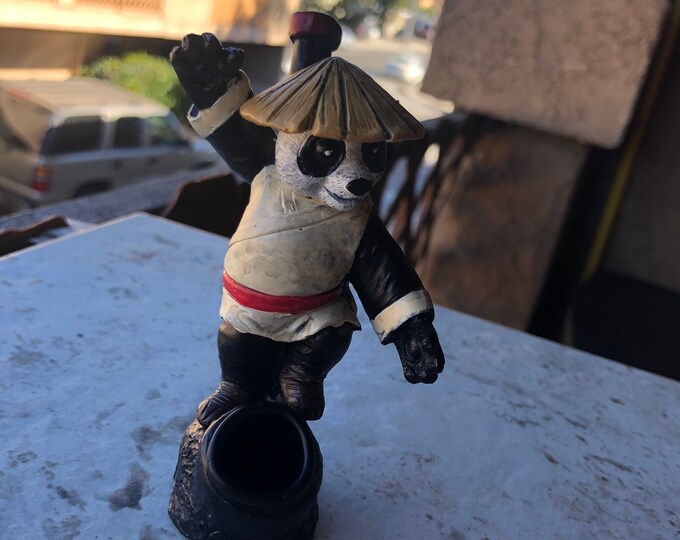 Kung Fu Panda Tobacco Resin Pipe Custom, Handmade Pipe, Unique Pipe - Etsy