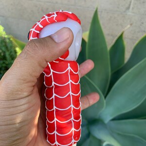 Spider Man Glass Smoking Pipe, Handmade Pipe, Pocket Pipe, Glass Spoon ...