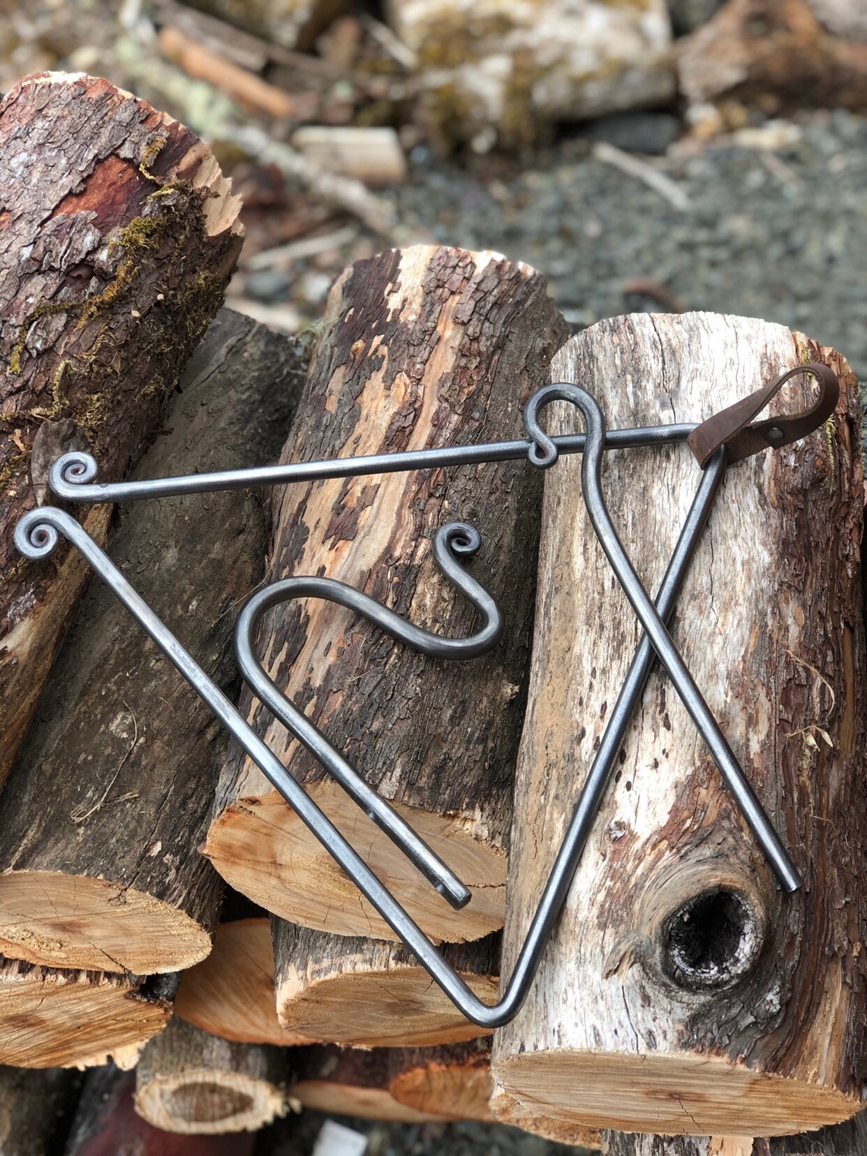 Dinner Triangle Hand Forged Cowboy Dinner Bell | Etsy