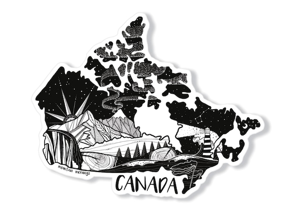 Bumper Stickers Stickers, Labels & Tags Paper Vinyl Sticker Canada etna ...