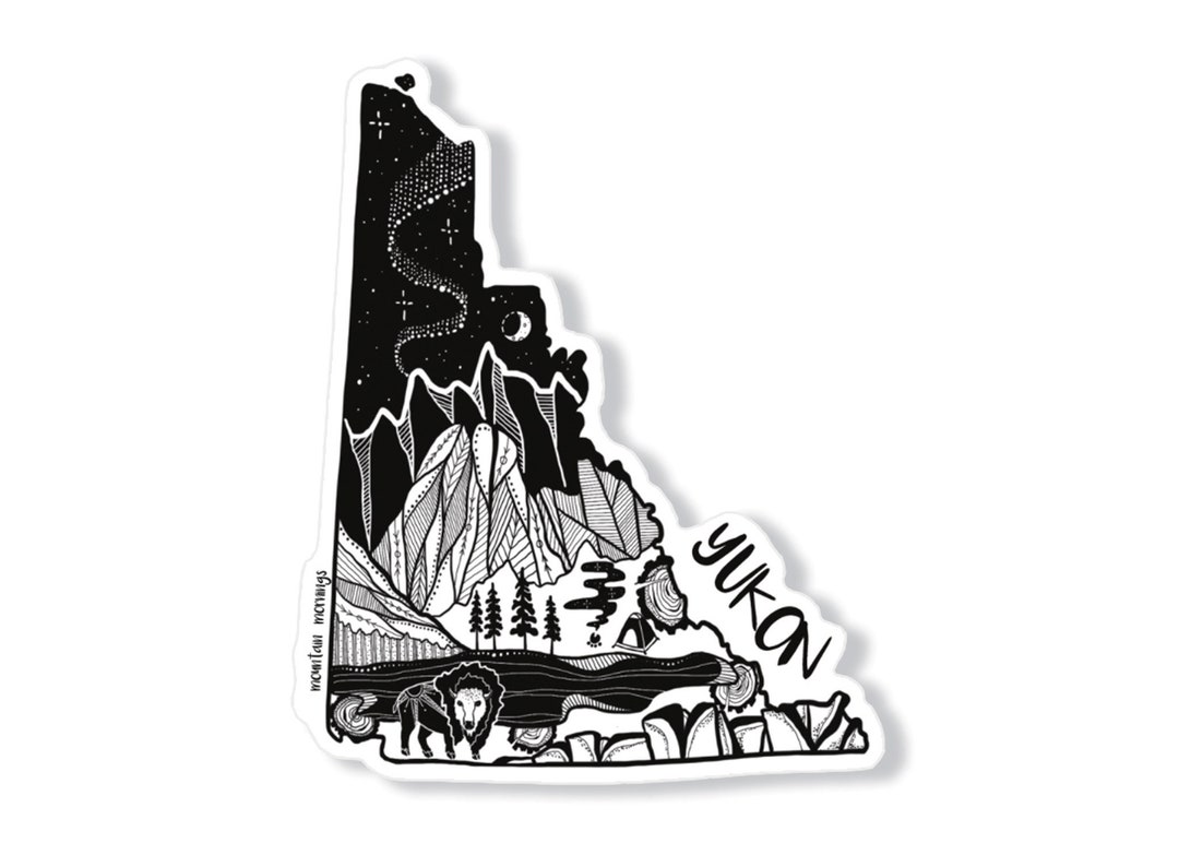 Yukon, Windshield Decal, Vinyl Bumper Stickers, Waterproof Stickers for ...