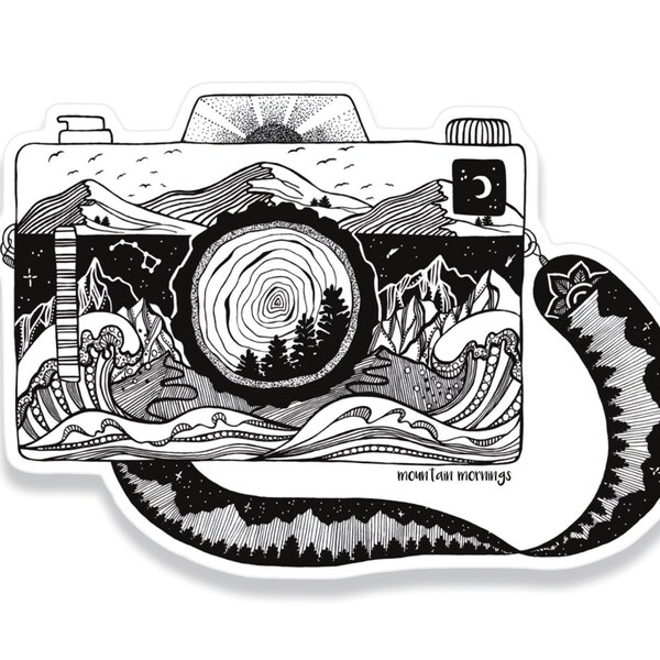 Camera Stickers - Etsy