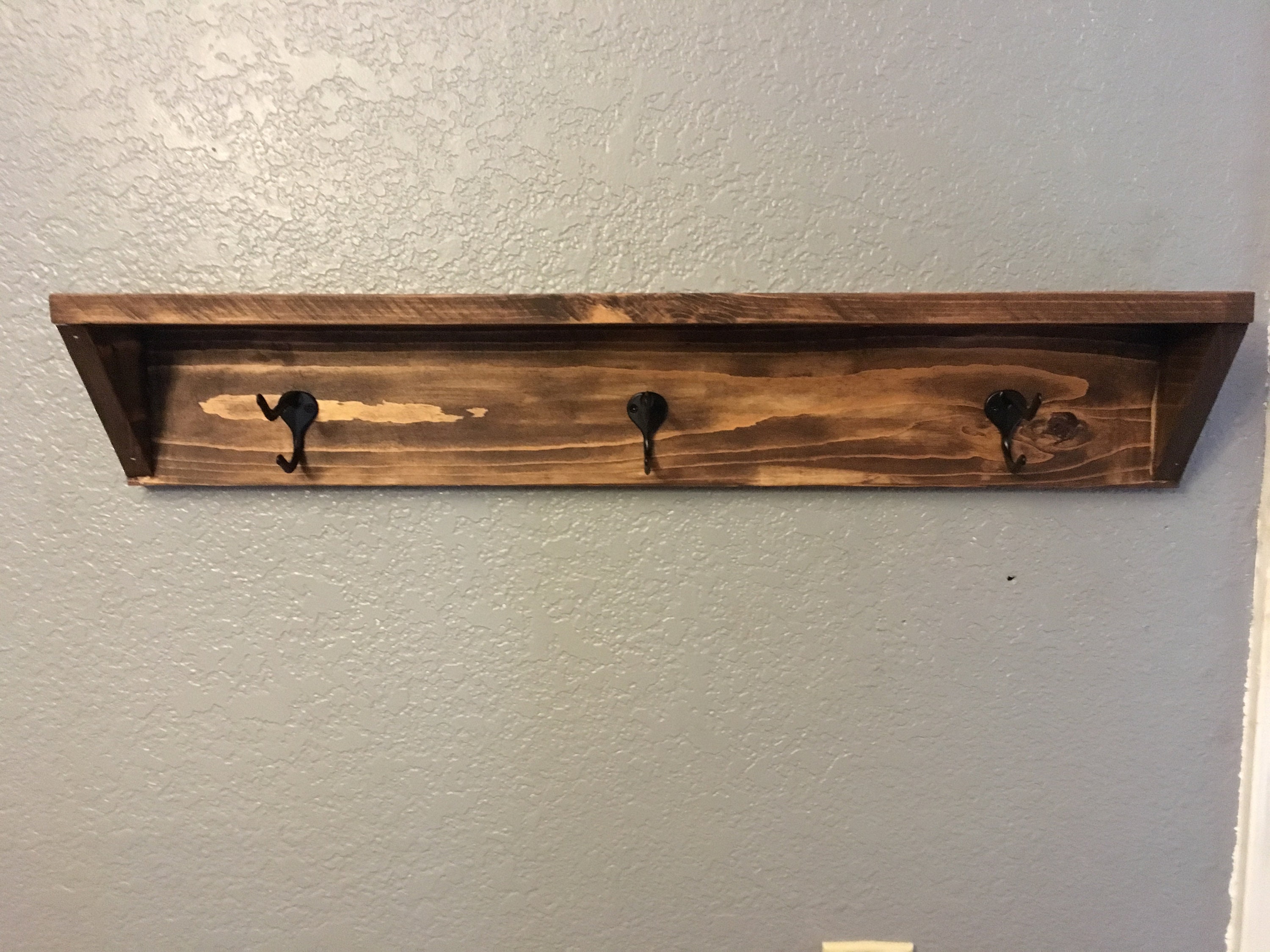 Wall Mounted Coat Rack.... - Etsy