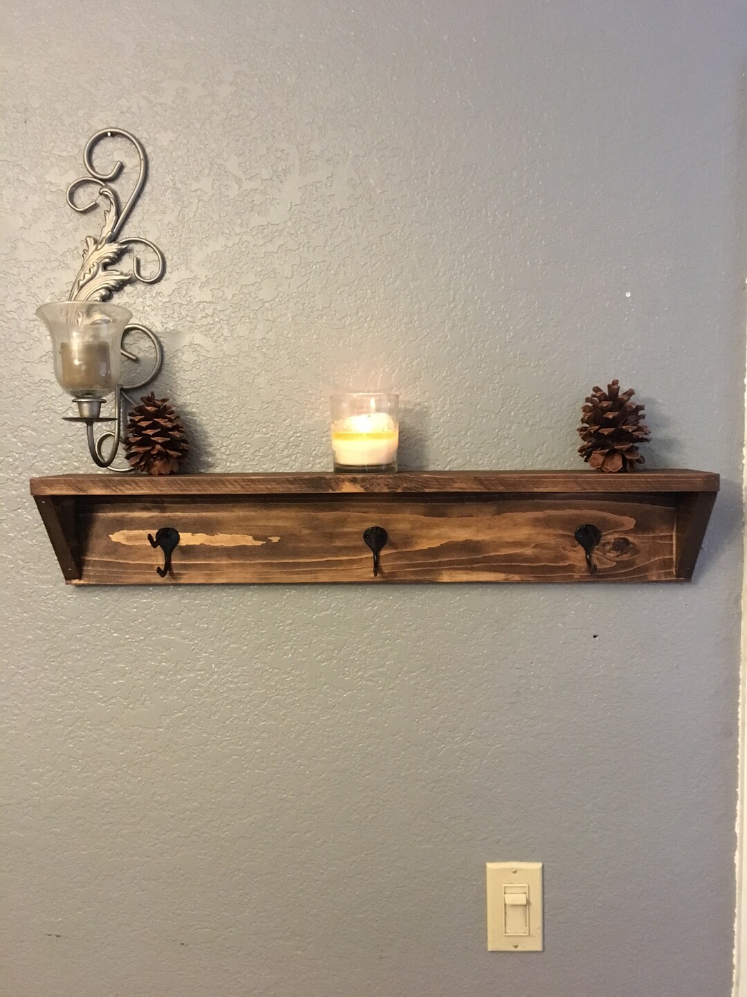 Wall Mounted Coat Rack.... - Etsy
