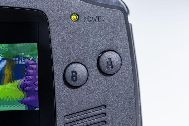 Gameboy Advance IPS V5 | Custom Modded GBA Console | Black Edition - Etsy