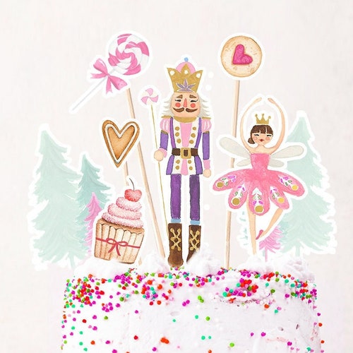 Printable Nutcracker Cake Topper Nutcracker Centerpieces Land - Etsy Canada