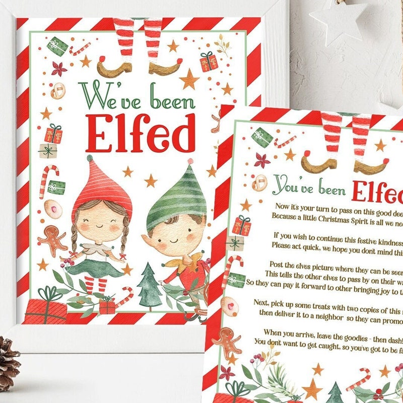 Youve Been Elfed - Etsy