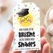 Editable Graduation Favor Tag Teacher Tag Future so Bright We're Gonna ...