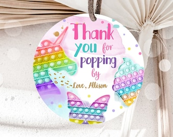 Pop It Gift Tag | Etsy