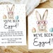 Editable You've Been Egged Easter Game We've Been Egged Neighborhood ...
