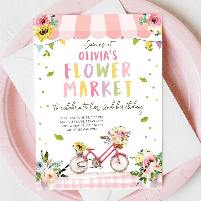 Flower Market - Etsy